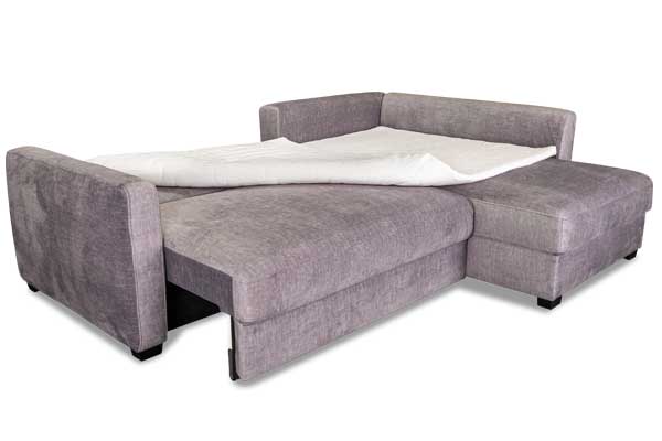 Boxspring Ecksofa mit Schlaffunktion - Sofadepot