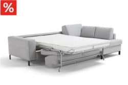 Bettsofa als Ecksofa. - Sofadepot