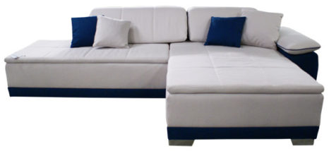 Boxspring Ecksofa mit Schlaffunktion - Sofadepot