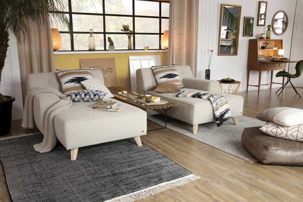 Recamiere Retrolook Nordic Chic - Sofadepot