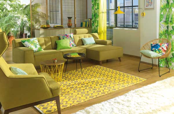 Nordic Chic Ecksofa mit Recamiere von Tom Tailor - Sofadepot