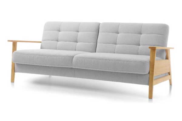 Elegantes Sofa Skandinavisch Schlaffunktion Ebenbild