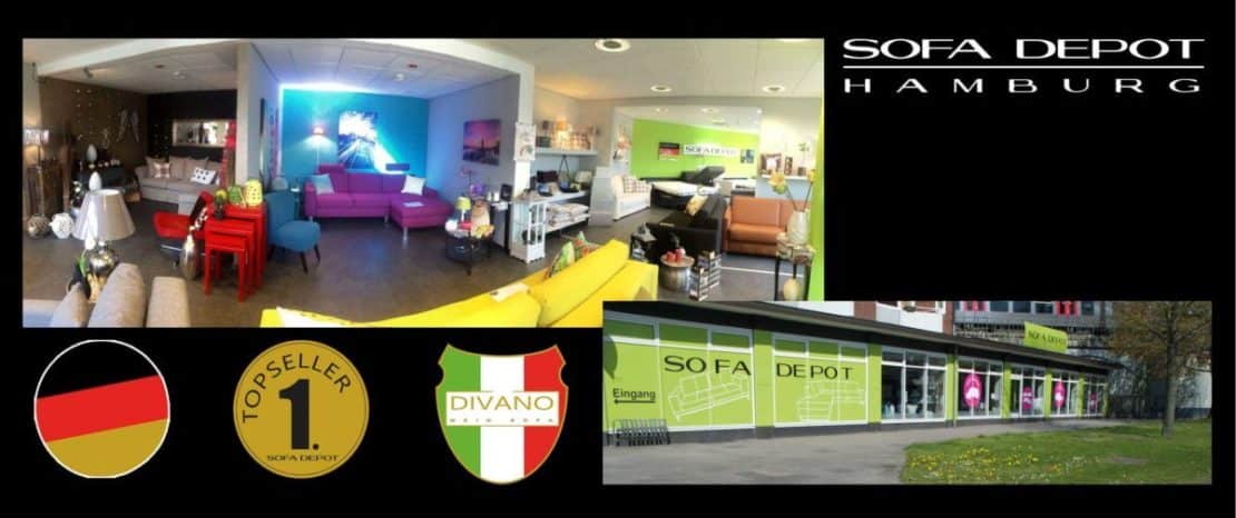 Sofas günstig finden bei Sofa Depot.