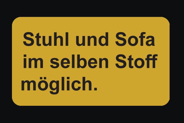 Moderner Esszimmerstuhl klein - Sofa Depot